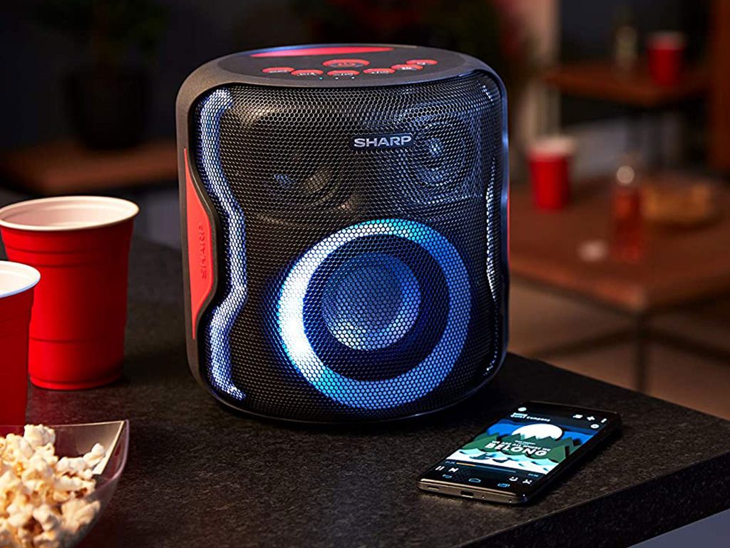 Sharp Portable Bluetooth Speaker - I Love That Gadget